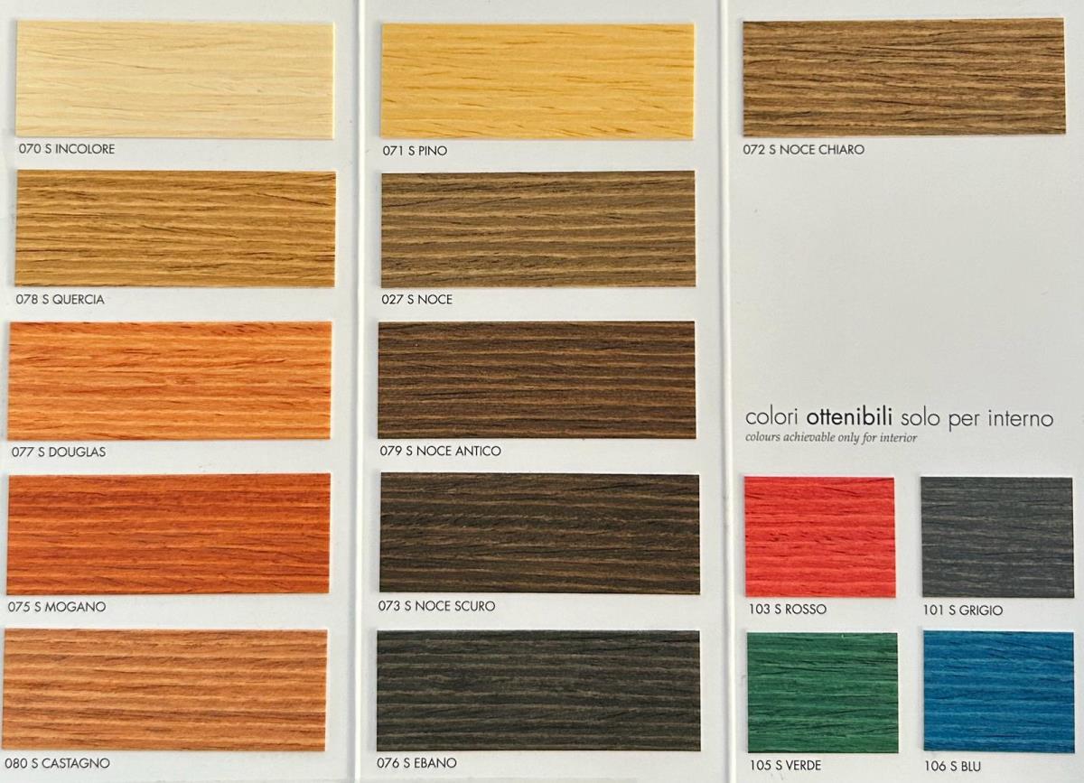 Classic S 072 Noce Chiaro | Impregnante per Legno al Solvente